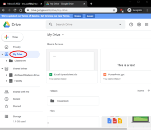 Google Drive – Accessing documents in a class’s drive folder - Pinewood ...