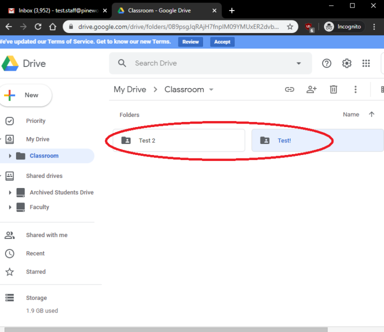 Google Drive – Accessing documents in a class’s drive folder - Pinewood ...