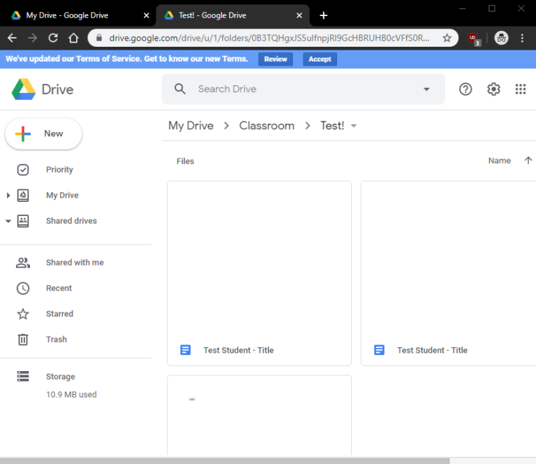 Google Drive – Accessing documents in a class’s drive folder - Pinewood ...