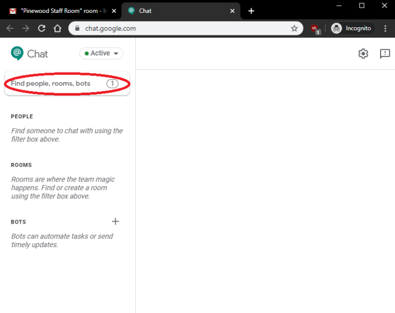 Google Chat – How to Join and Use on a Computer - Pinewood School ...